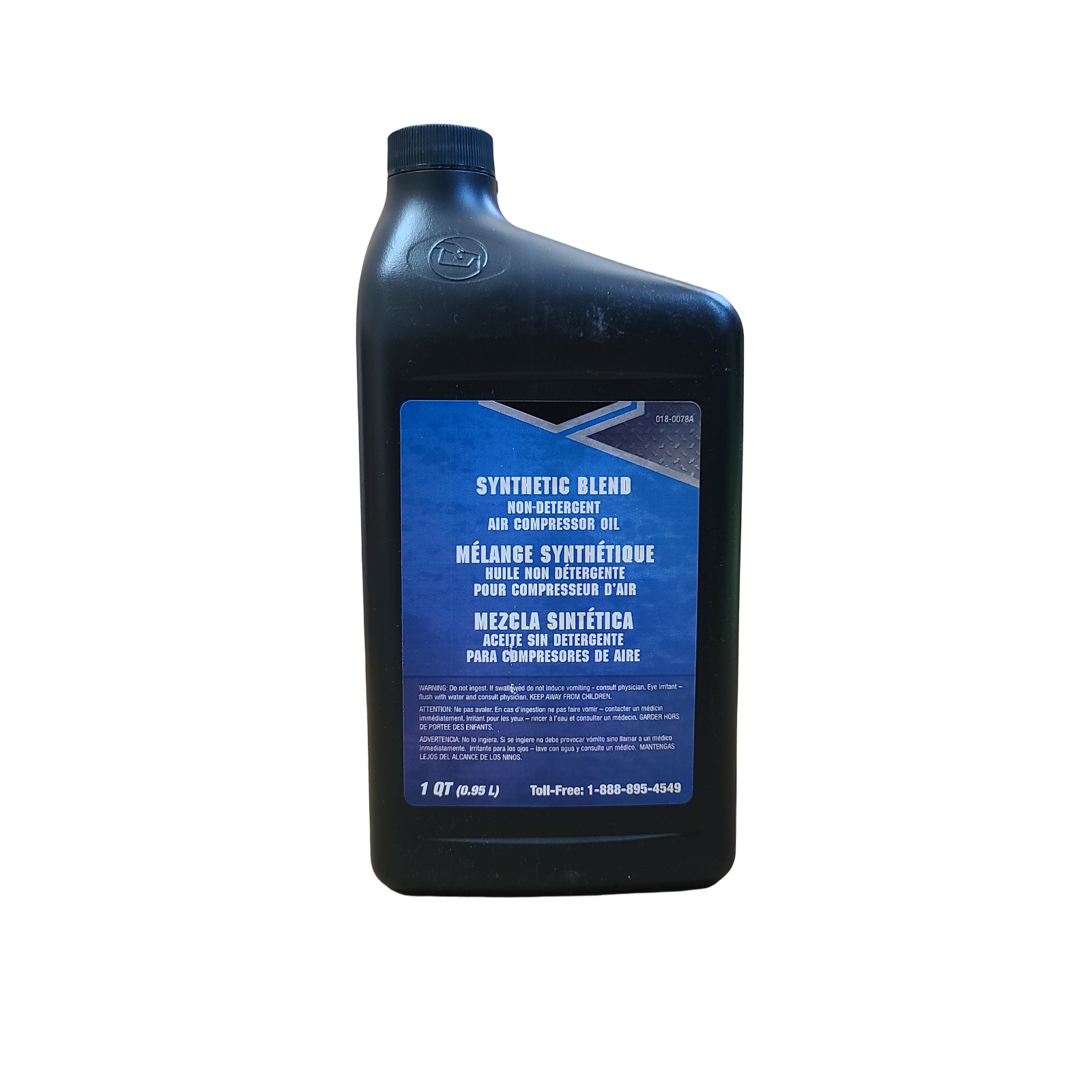 1 Qt. Synthetic Blend Non-Detergent Air Compressor Oil – Car Parts ...